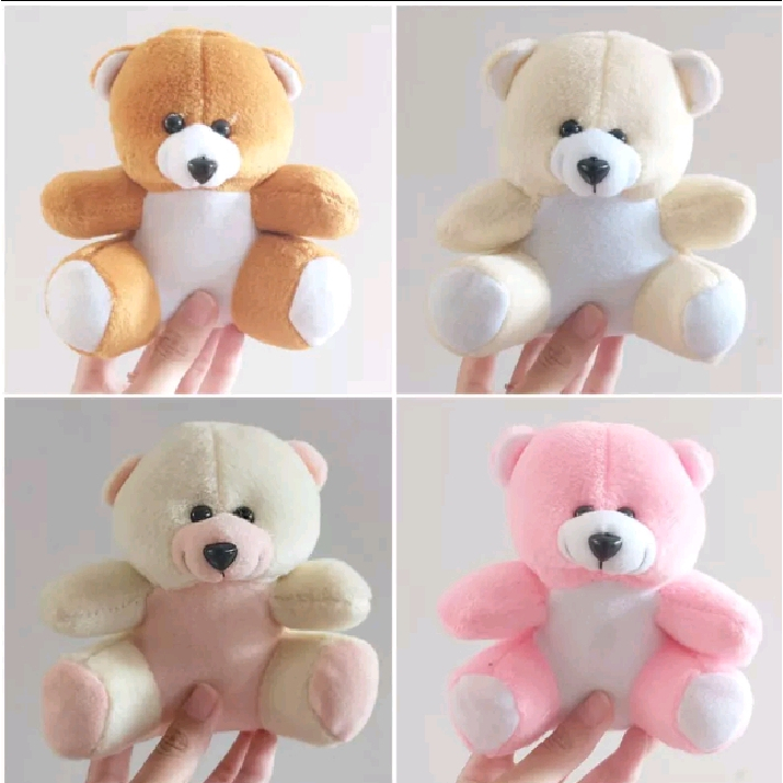Jual Boneka teddy bear mini 15cm Boneka teddy bear polos Boneka beruang ...