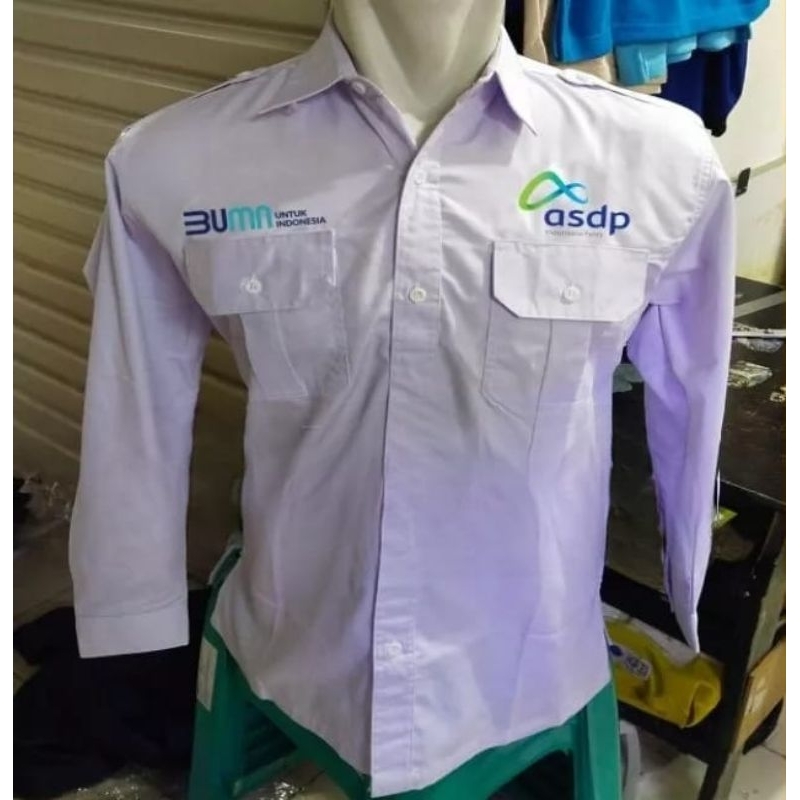 Jual kemeja ASDP baju ASDP seragam ASDP Pdh ASDP Pdl ASDP kemeja kerja ...