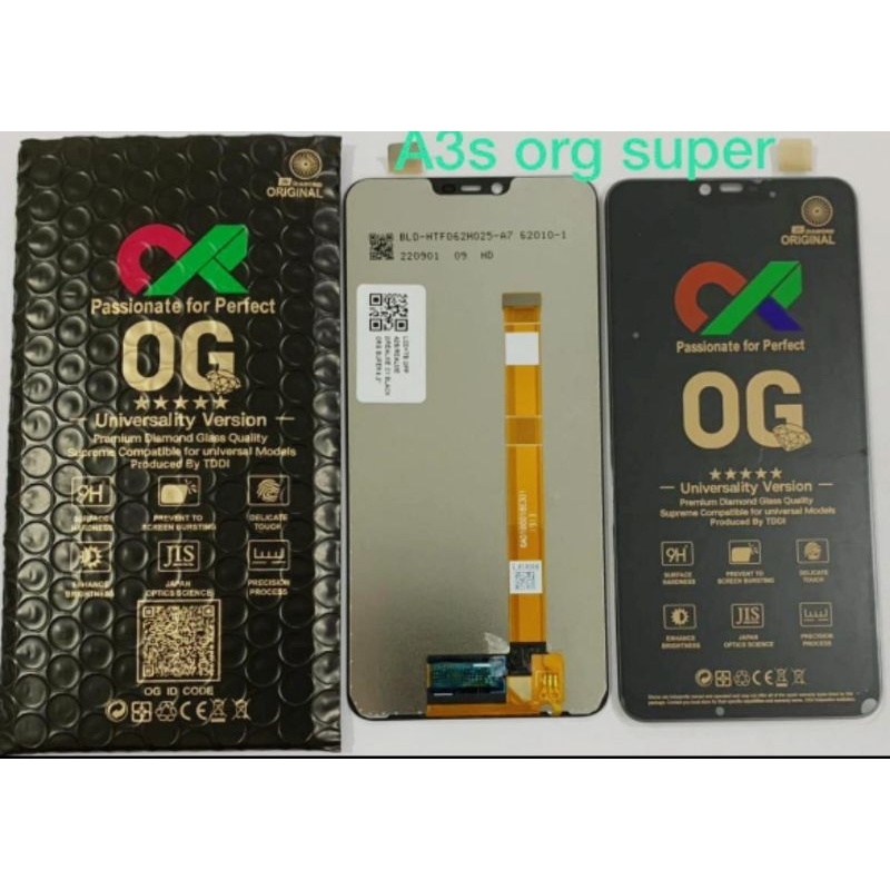 Jual LCD OPPO A3S FULL SET ORG OG SUPER PREMIUM | Shopee Indonesia