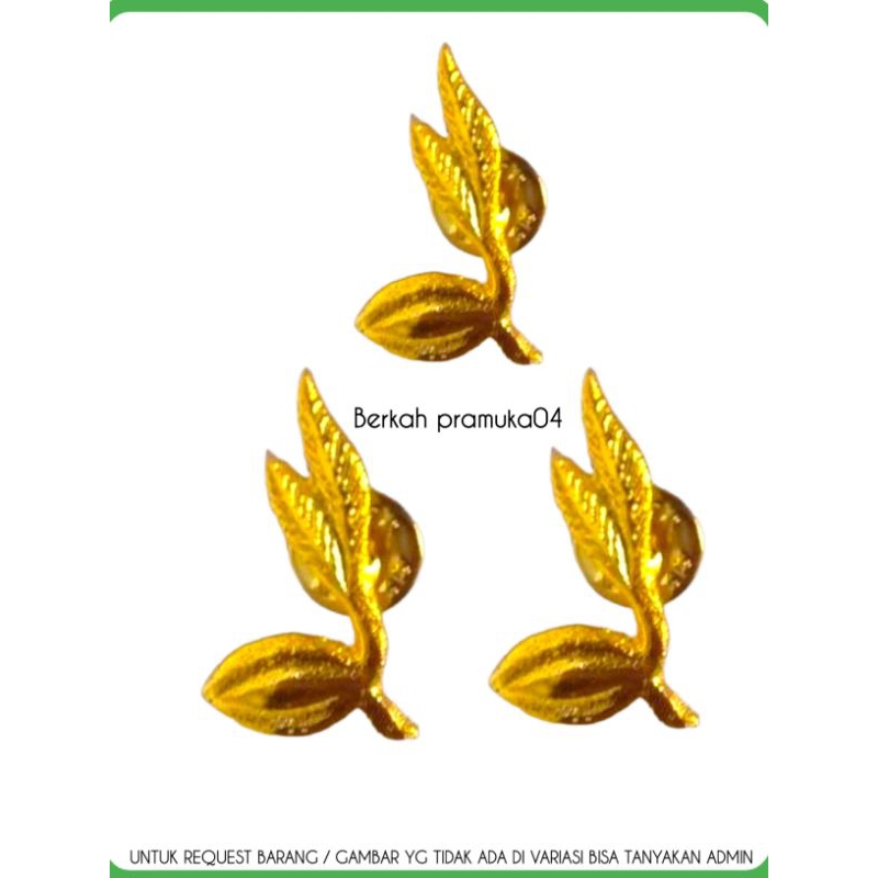 Jual Pin bross tunas kelapa kitri pramuka pembina putra putri bahan ...