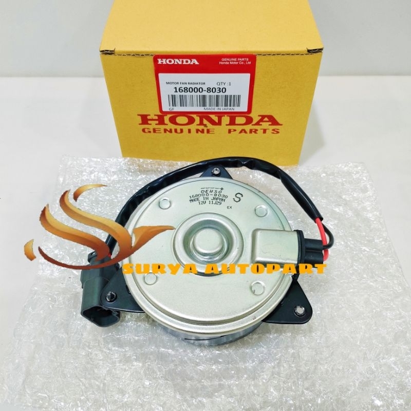Jual MOTOR FAN RADIATOR HONDA CIVIC 2000CC CRV GEN 3 ASLI JAPAN ...