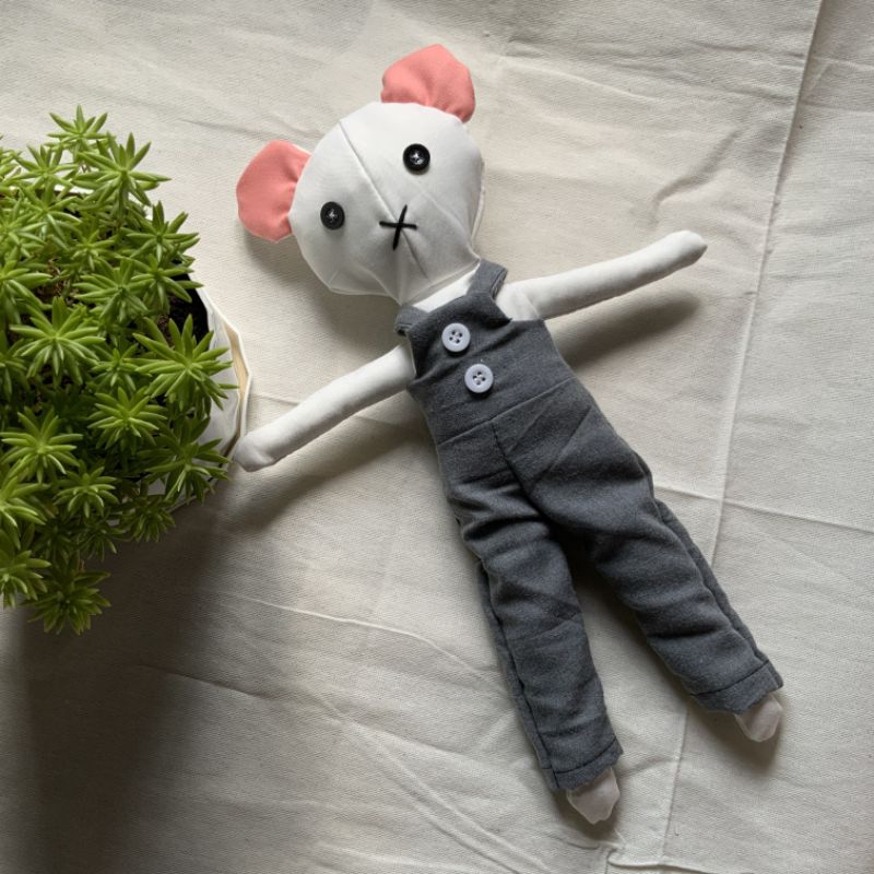 Jual Animal Rag Doll (Mouse) | Shopee Indonesia