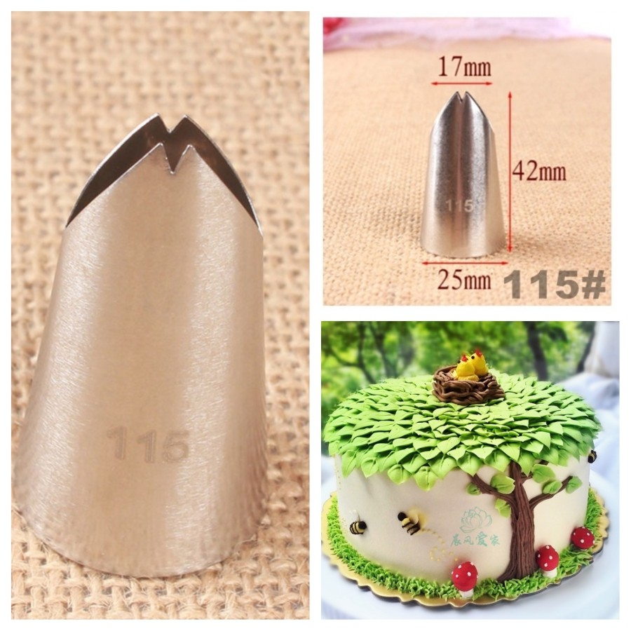 Jual Spuit Daun Mix Tropis Campur Piping Icing Kue Art Nozzle Dekorasi ...