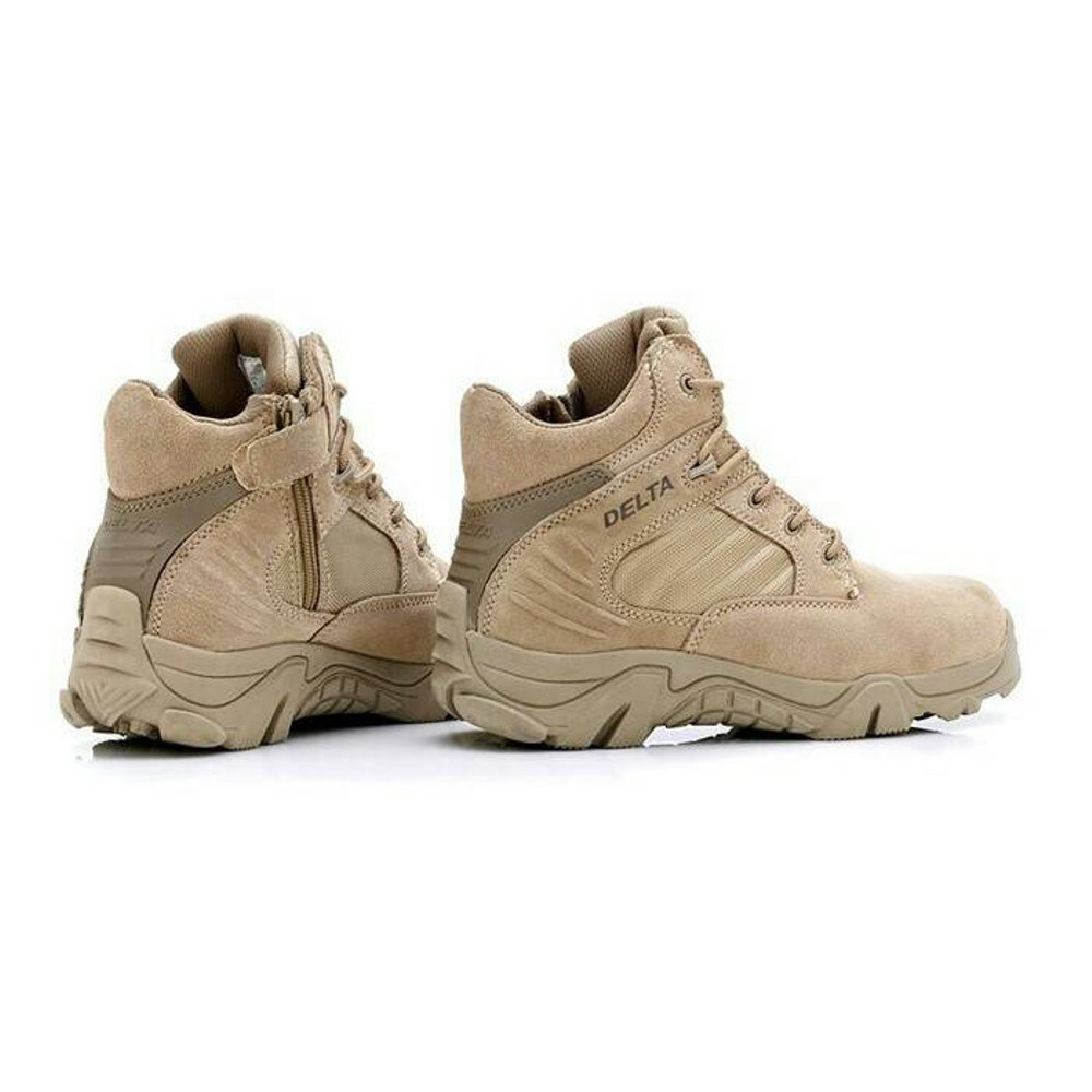Jual Sepatu Tactical 6 Inch Army Tactical Boots / Tactical Coklat Cream ...