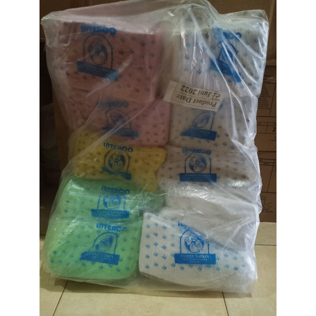 Jual INTERCO Tissue Napkin 190 Sheet 300 GR (300 gram) | Tissue Serbet ... Jual INTERCO Tissue Napkin 190 Sheet 300 GR (300 gram) | Tissue Serbet ...
