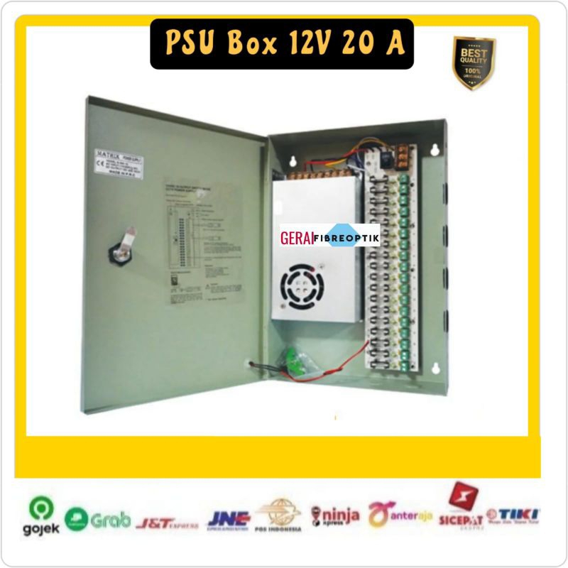 Jual PSU Power Supply CCtv Box 12V 20 Amper | Shopee Indonesia