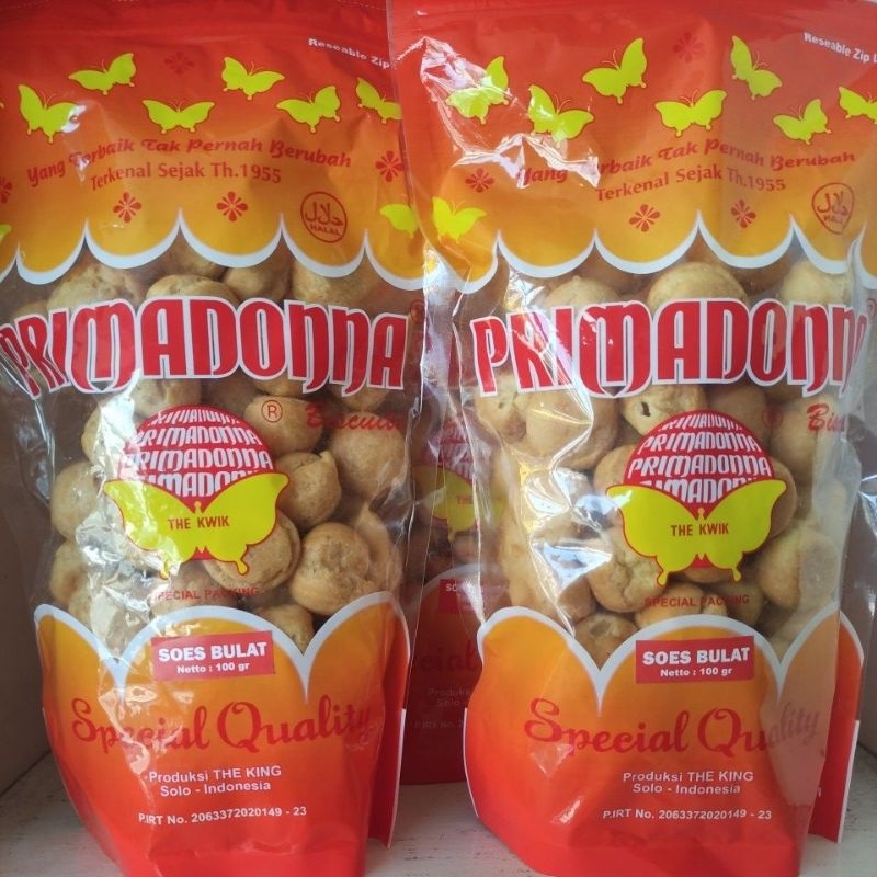 Jual Sus bulat soes primadonna 100g | Shopee Indonesia