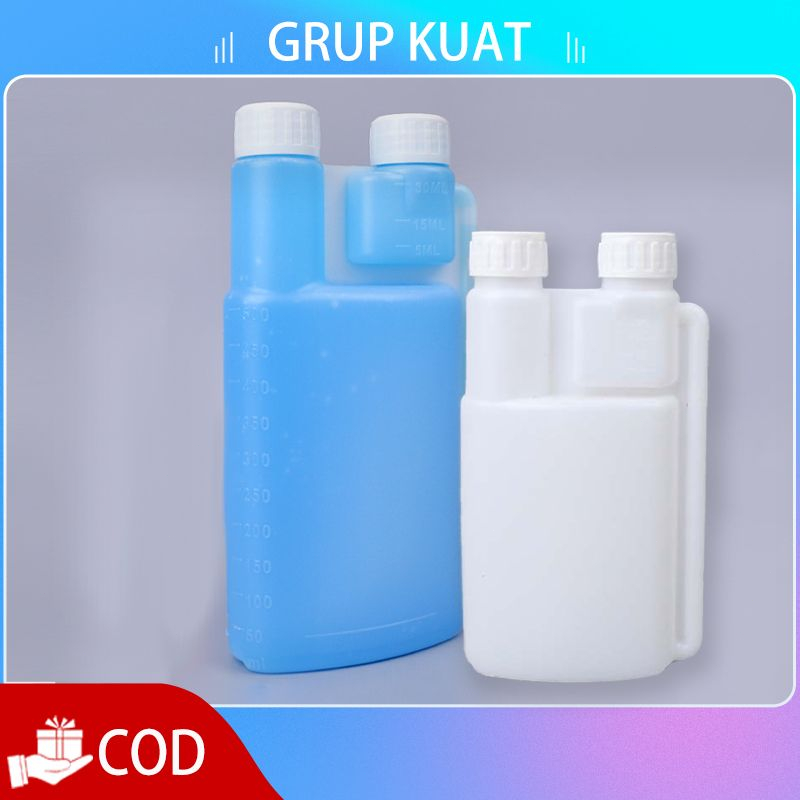 Jual 500ml/250ml Botol Takaran Oli Samping Vespa Botol Ukur Oli Double ...