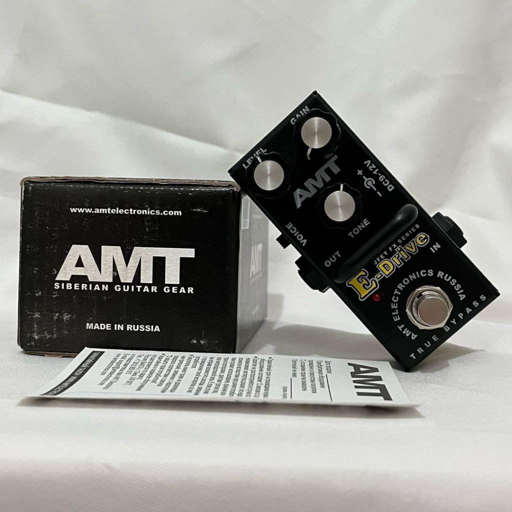Jual AMT E-Drive Mini JFET distortion n boss mxr electro harmonix jhs zvex | Shopee Indonesia