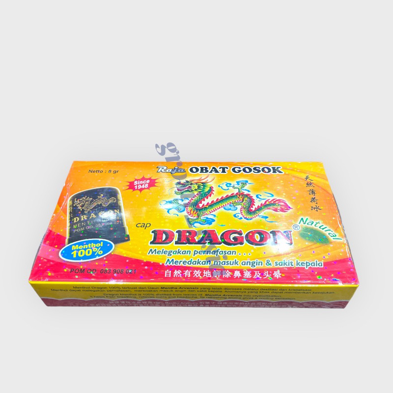 Jual Balsem Dragon Menthol 8 GR 1 Box Isi 12 Pcs | Shopee Indonesia