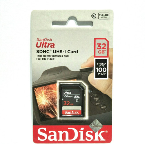 Jual SD CARD SDHC / SDXC SANDISK 16/32/64/128 GB CLASS 10, 100MB/S ...