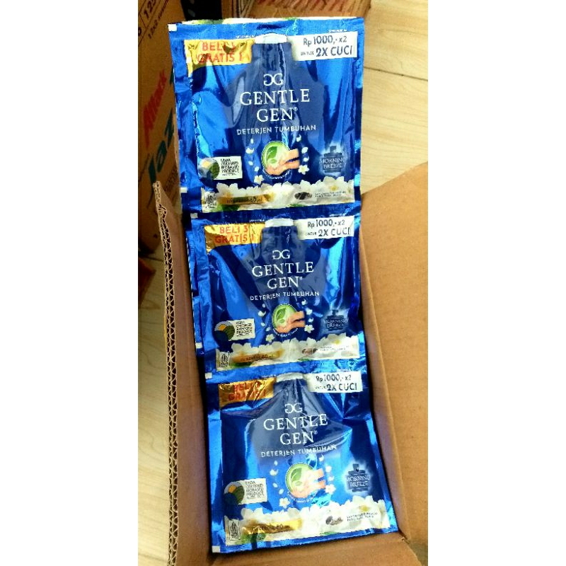 Jual GENTLE GEN RENCENG 1000 BELI 3 GRATIS 1 (16 SACHET) | Shopee Indonesia