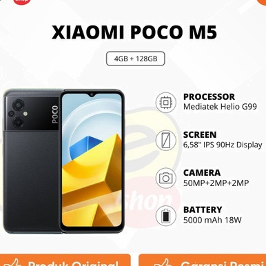 Jual XIAOMI POCO M5 RAM 4/128GB | Shopee Indonesia