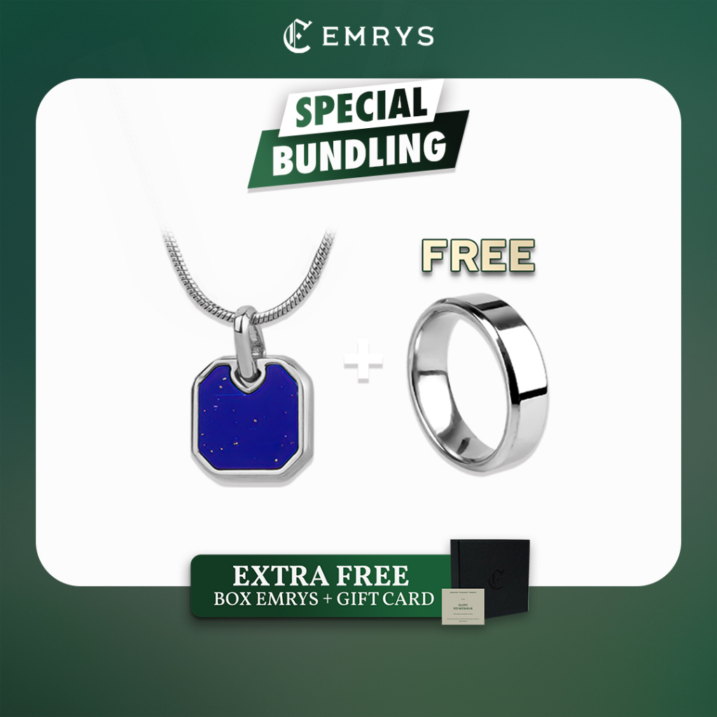 Jual Emrys Bundling Package MYSTIC SILVER + FREE RING SILVER GEN 2 ...