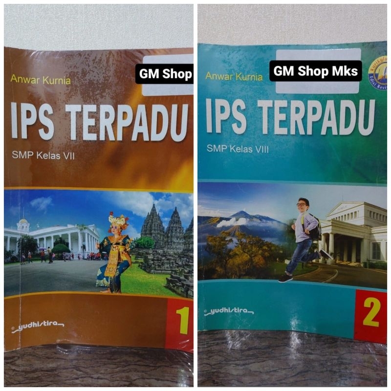Jual Buku IPS Terpadu SMP - Yudhistira (bekas) | Shopee Indonesia