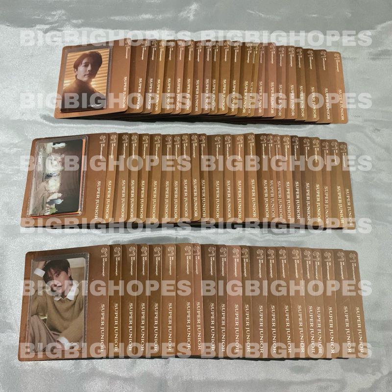Jual SUPER JUNIOR Tapcash official pc photocard leeteuk heechul yesung ...