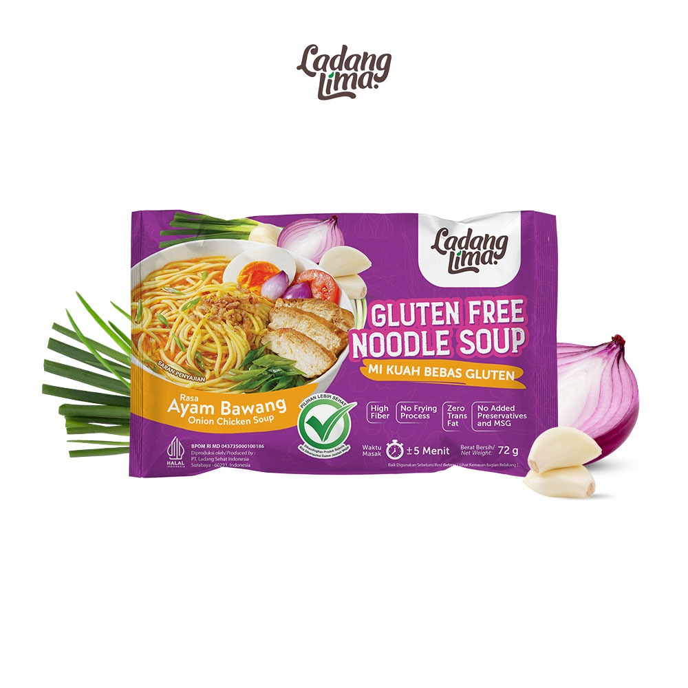 Jual LADANG LIMA VEGGIE NOODLE 76G MIE SAYUR SEHAT | Shopee Indonesia