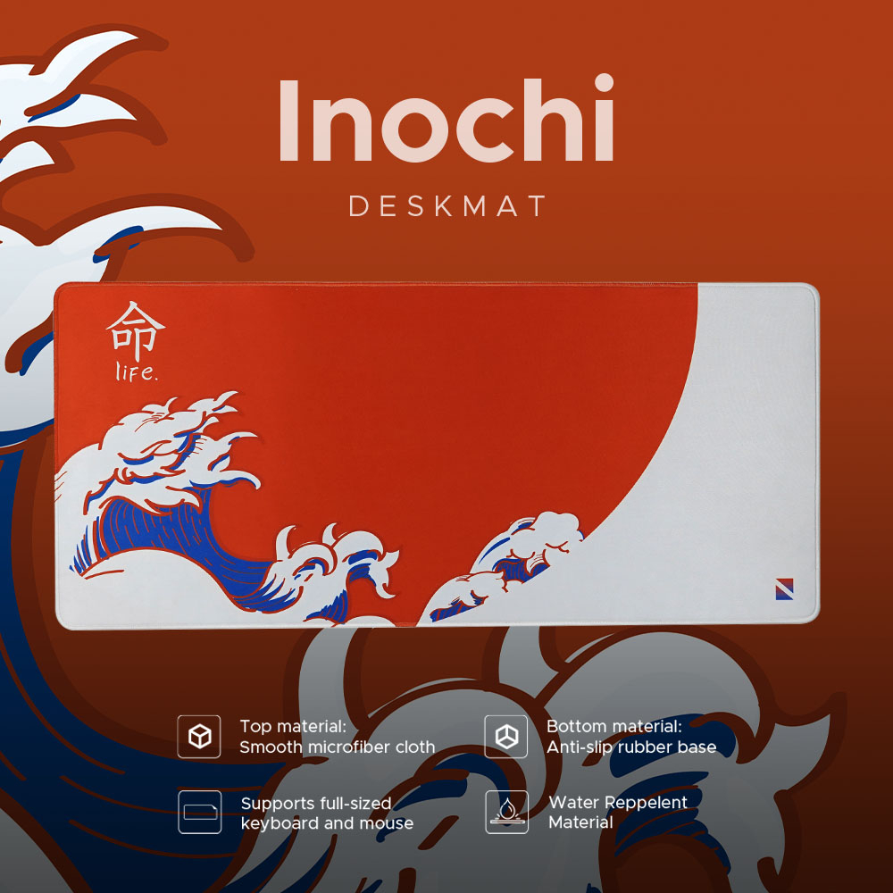 Jual Noir Inochi Japan Line Deskmat / Mouse Pad | Shopee Indonesia
