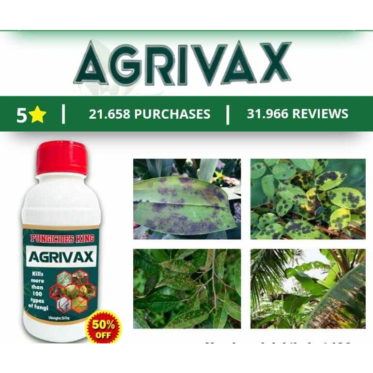Jual Agrivax Fungisida - Pembasmi Semua Jenis Jamur Terampuh Pada ...