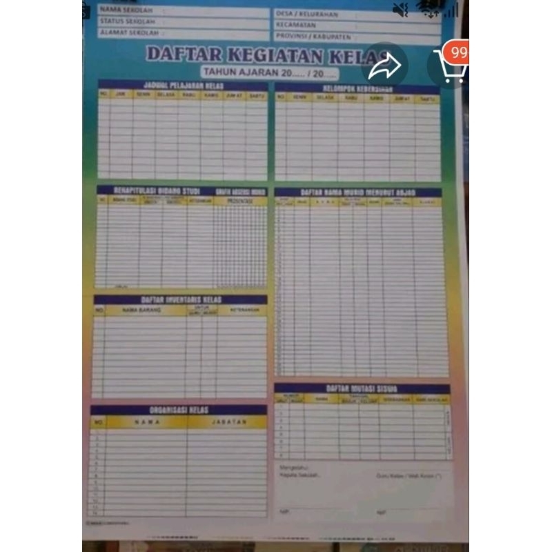 Jual Poster Daftar Kelas | Shopee Indonesia