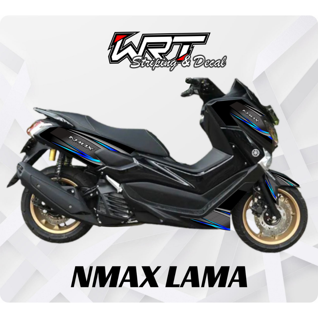 Jual Striping NMAX-Stiker Transparan Nmax Lama Racing Simpel | Shopee ...