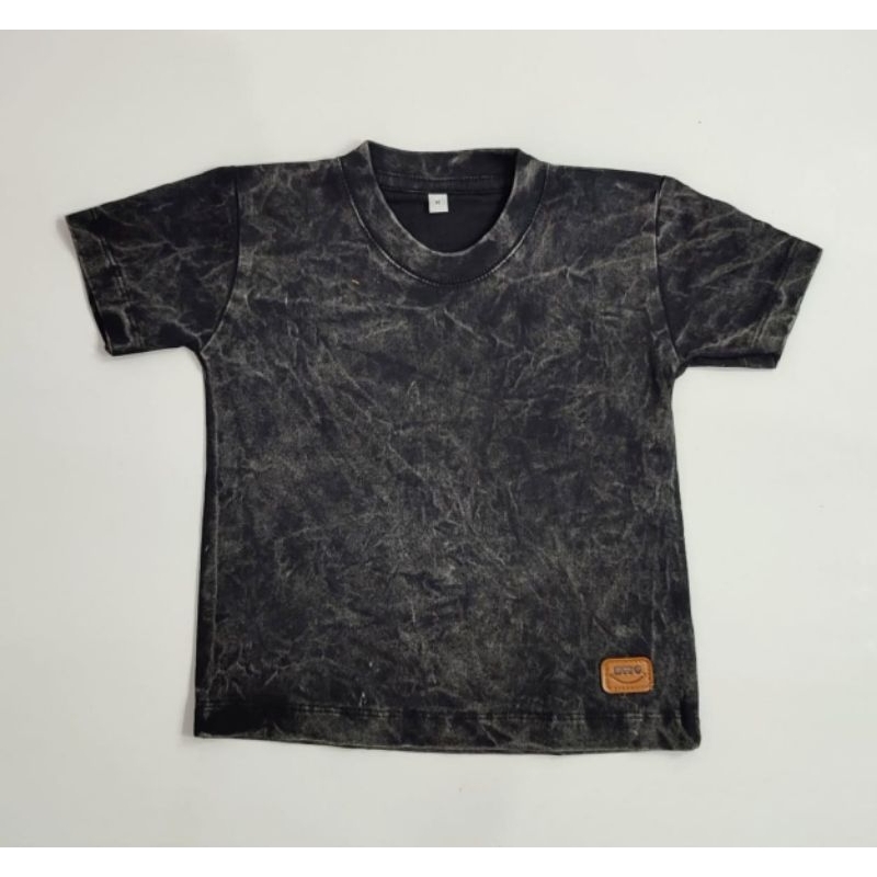 Jual Kaos Washed Polos Anak Combed 24S | Shopee Indonesia