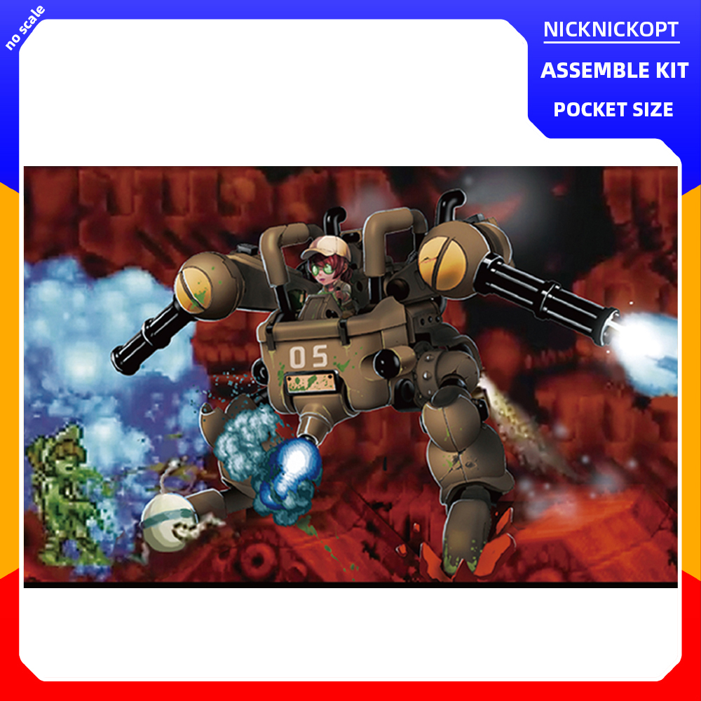 Jual Metal Slug 3 No.5 SlugNoid Assemble Vehicle Kit Skala Pocket Size ...