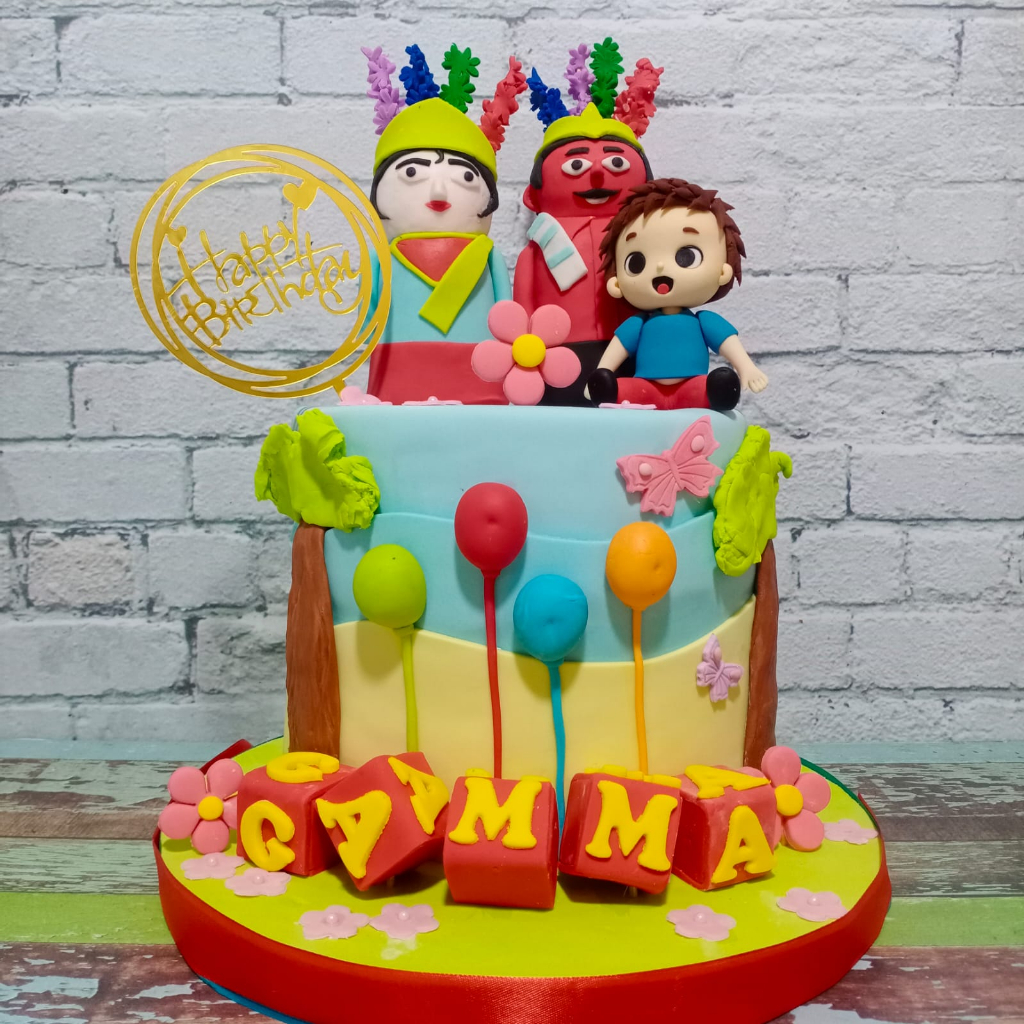 Jual BIRTHDAY CAKE | TEMA ONDEL ONDEL | Shopee Indonesia