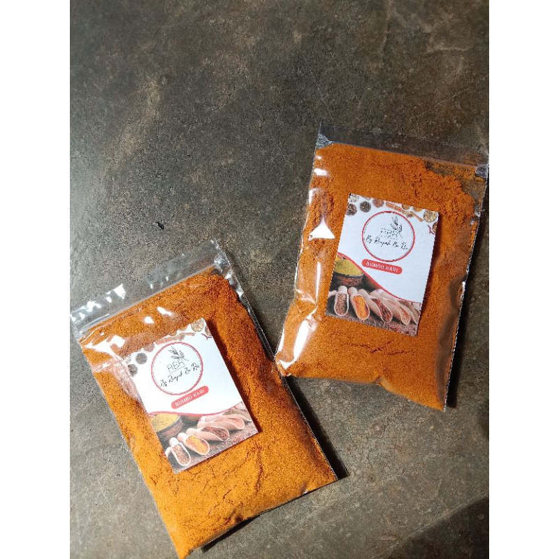 Jual BUBUK KARI BUMBU KARI isi 50 gram KERING CURRY POWDER PREMIUM ...