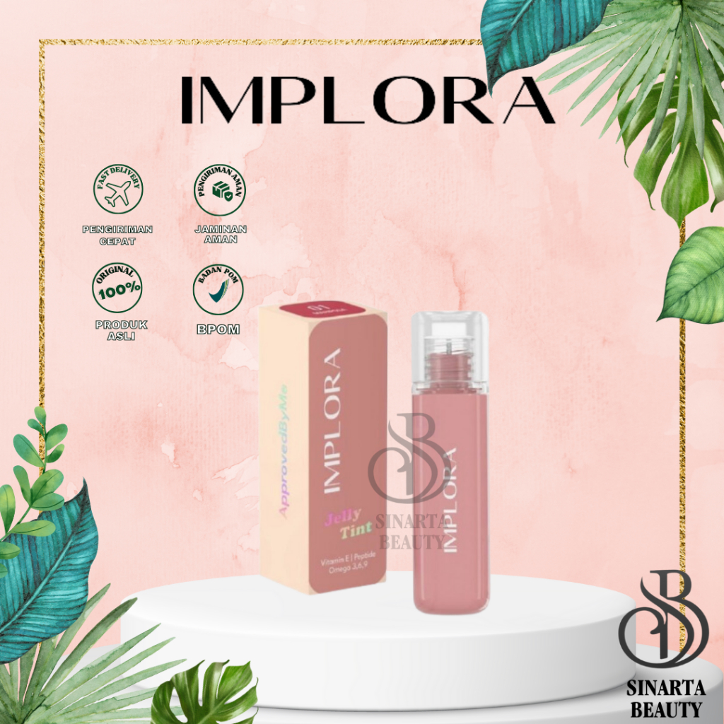 Jual IMPLORA JELLY TINT IMPLORA 5ml | SINARTA BEAUTY | Shopee Indonesia