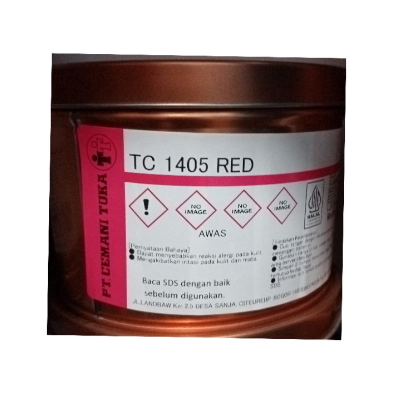 Jual Tinta Tc 1405 Red cemani toka-tinta cetak | Shopee Indonesia