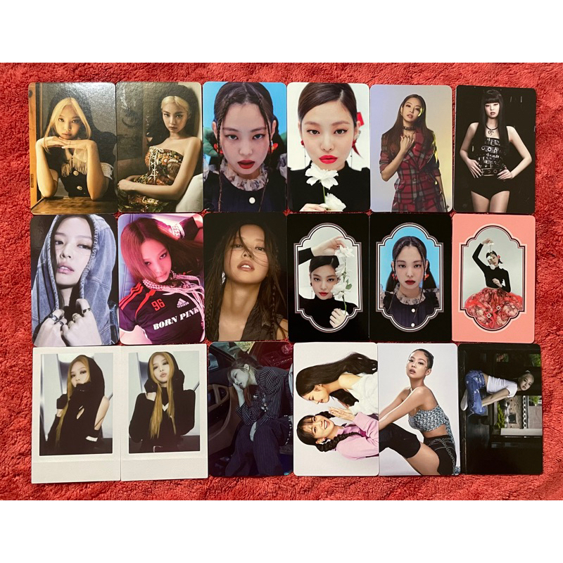 Jual OFFICIAL PHOTOCARD PC JENNIE JENSOO BLACKPINK ALBUM SQUARE UP BORNPINK SEASON GREETINGS ...