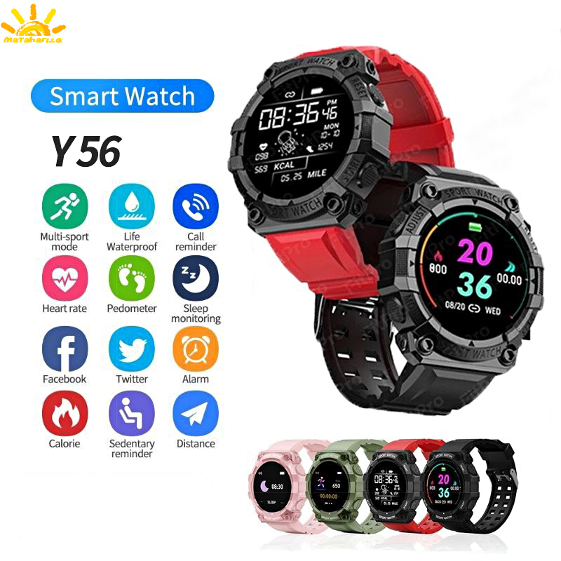 Jual SmartWatch y56 Jam Tangan Pria Wanita Digital Astronaut Watchface ...