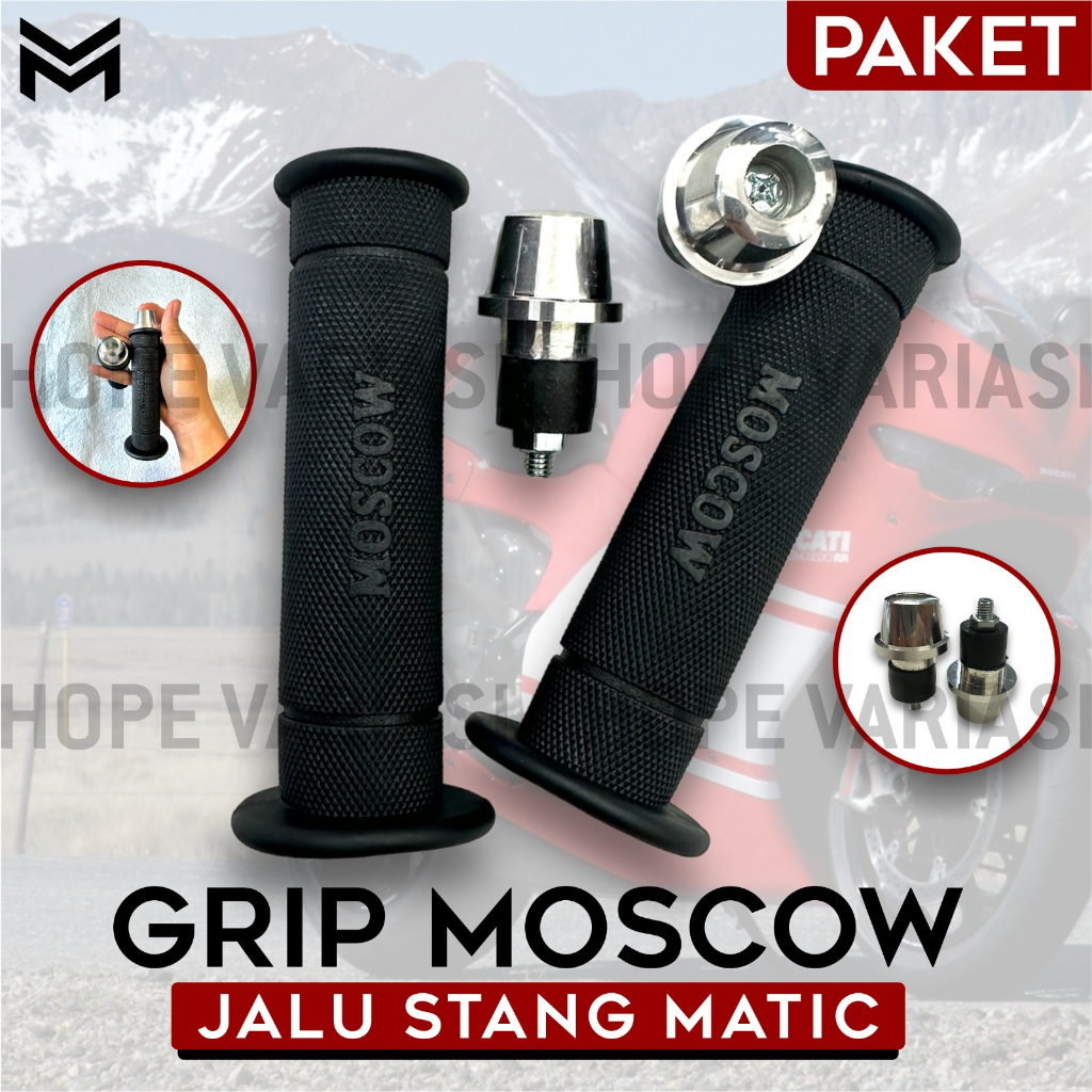 Jual PAKET HANDGRIP MOSCOW MODEL RCB HANDFAT GRIP TANGAN DAN JALU STANG ...