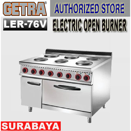 Jual GETRA Electric Open Burner LER-76V / Elektrik Cooker With Oven ...
