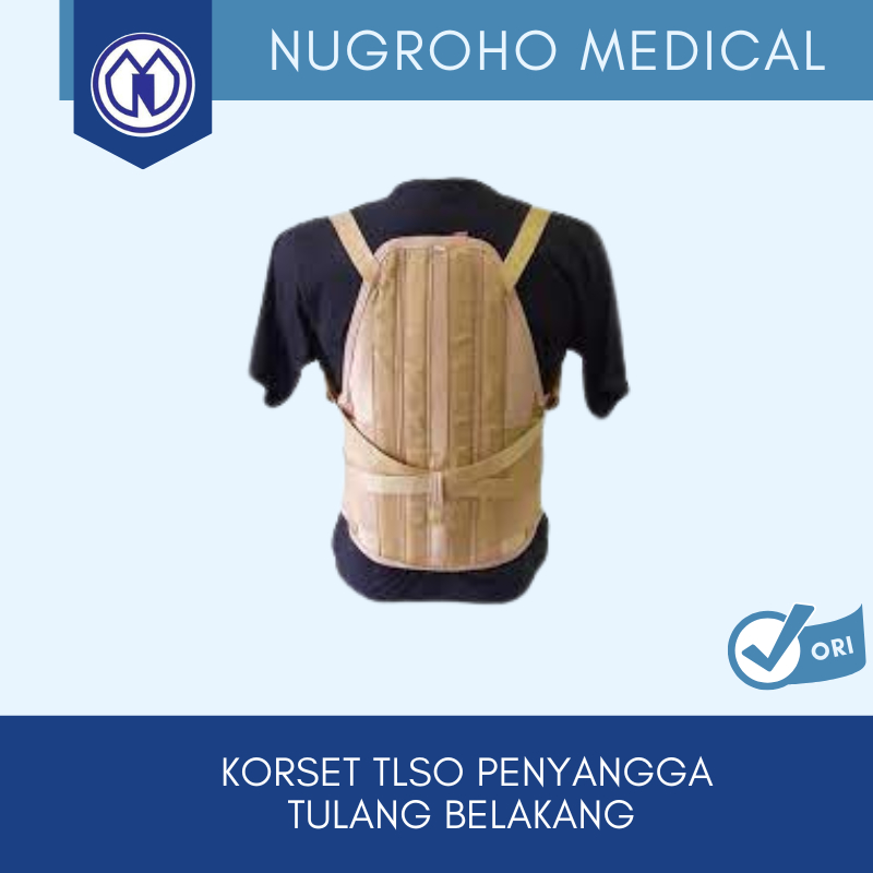 Jual Korset TLSO Penyangga Tulang Belakang Punggung coklat | Shopee Indonesia