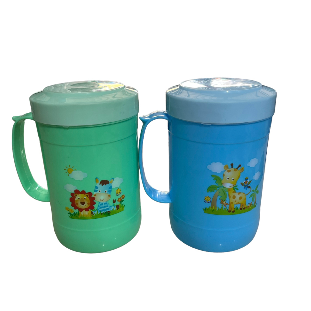 Jual mug besar drat/ cangkir tutup besar/ gelas plastik | Shopee Indonesia
