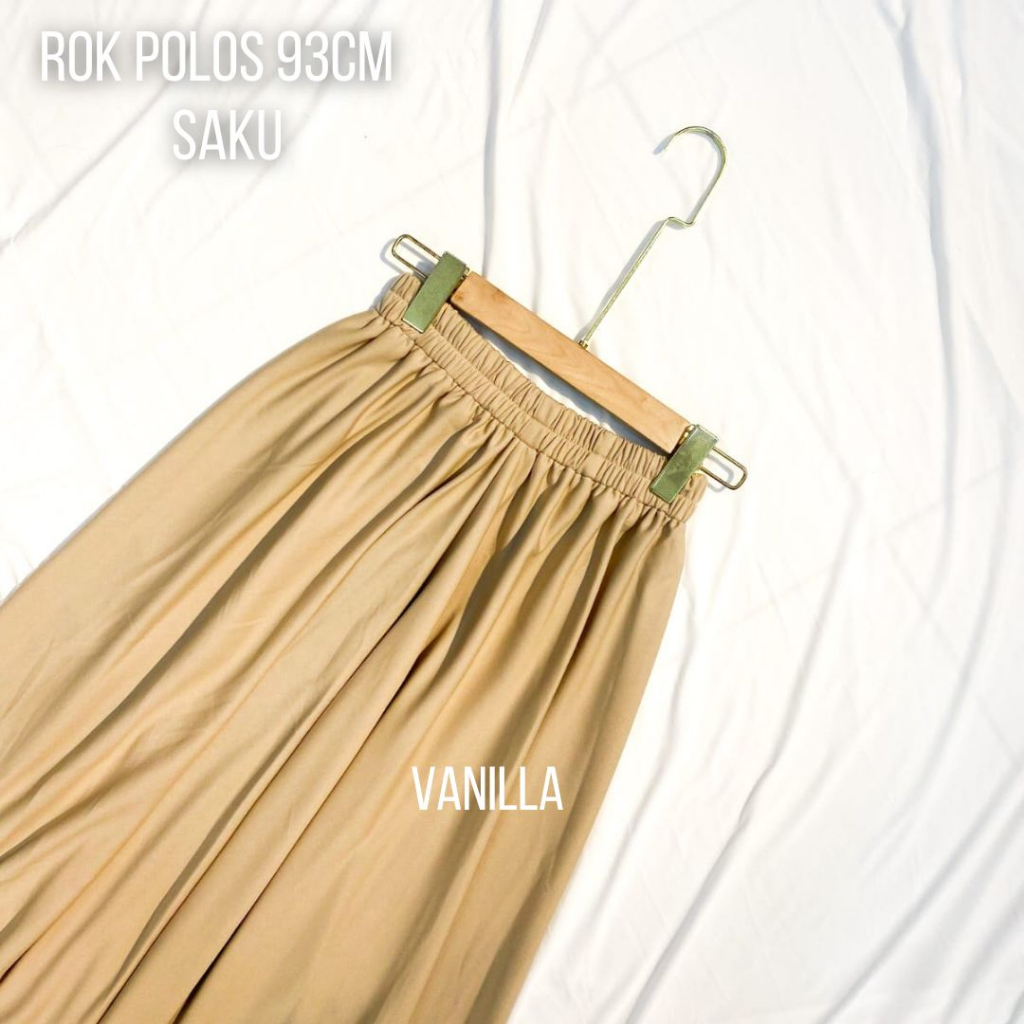 Jual ROK POLOS SAKU FLOWY DEWASA PREMIUM JUMBO / ROK POLOS WANITA / ROK ...