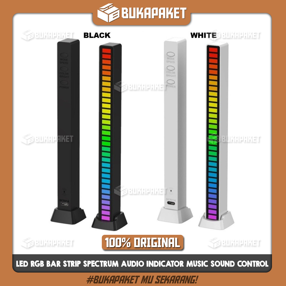 Jual Lampu LED RGB Bar Strip Spectrum Audio Indicator Music Sound ...