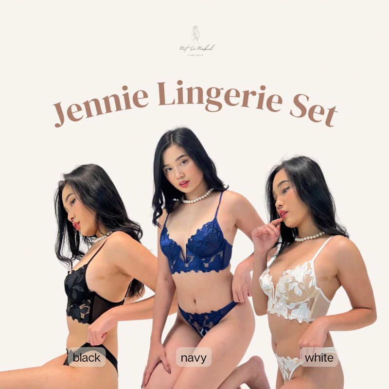 Jual JENNIE LINGERIE BRA SET | Shopee Indonesia