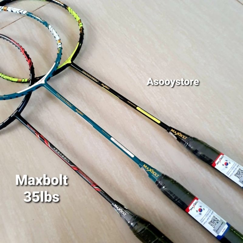 Jual RAKET BADMINTON MAXBOLT THUNDERBOLT | Shopee Indonesia