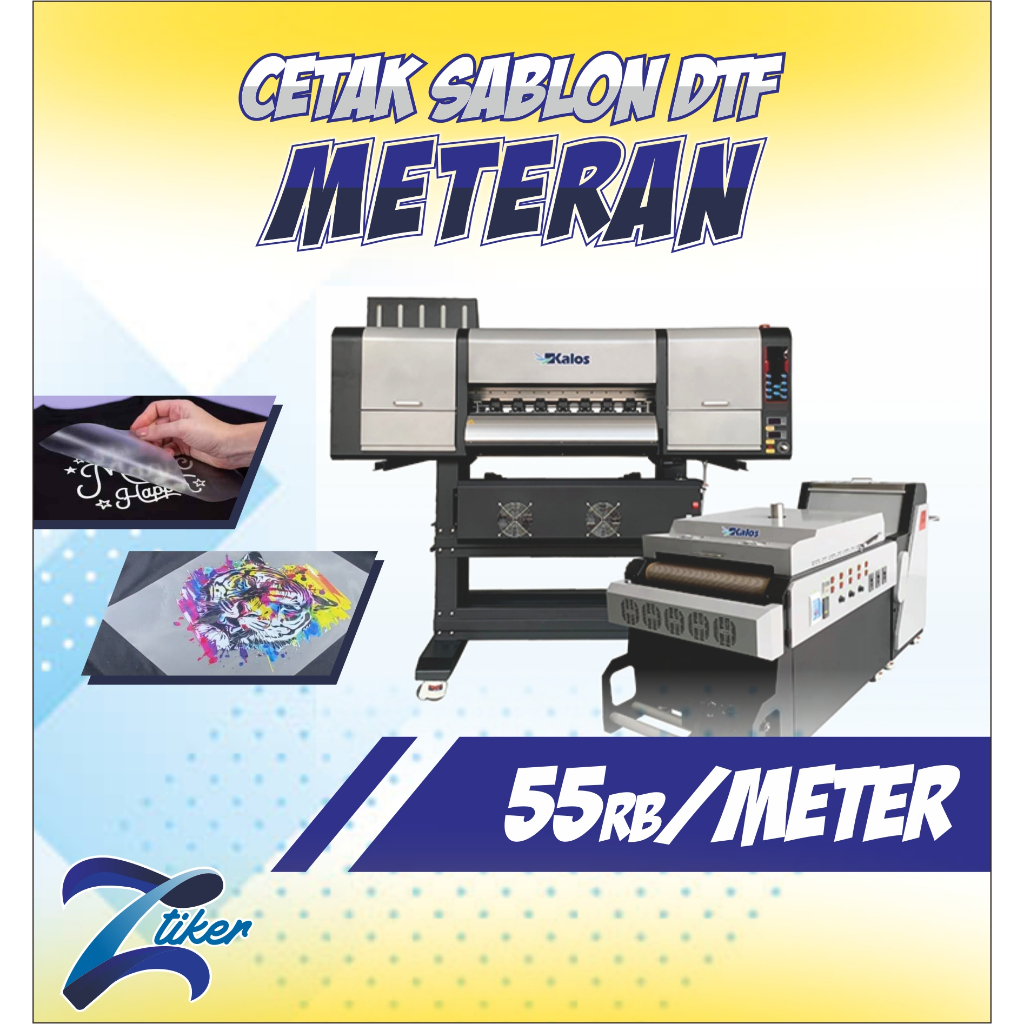 Jual CETAK SABLON DTF METERAN | Shopee Indonesia Jual CETAK SABLON DTF METERAN | Shopee Indonesia