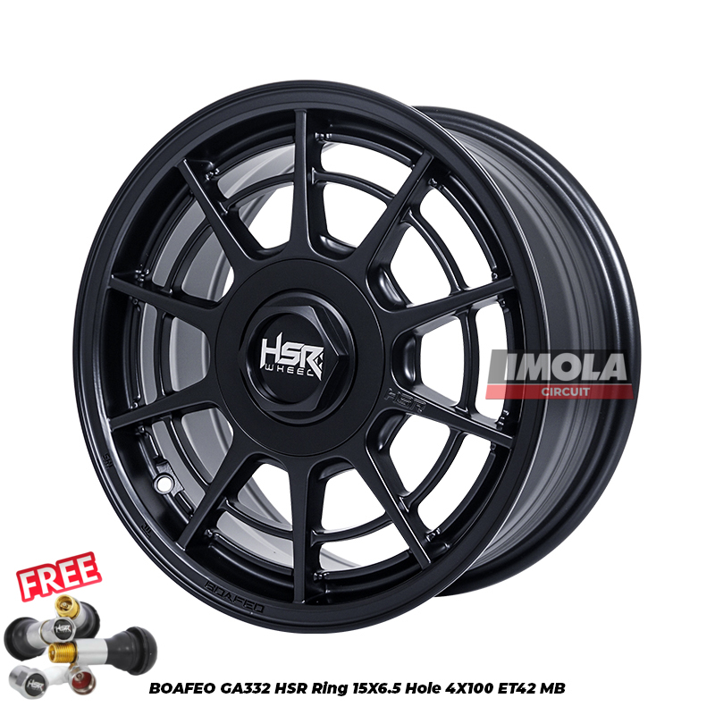 Jual Velg Ring 15 Lebar 6,5 HSR BOAFEO GA332 Velg Mobil R15 Brio Agya Ayla Calya Sigra Karimun ...