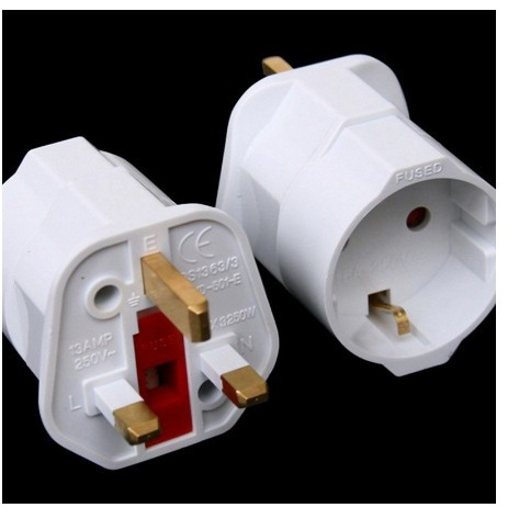 Jual Colokan Konverter kaki 3 (colokan AC) ke kaki 2 alat listrik ...