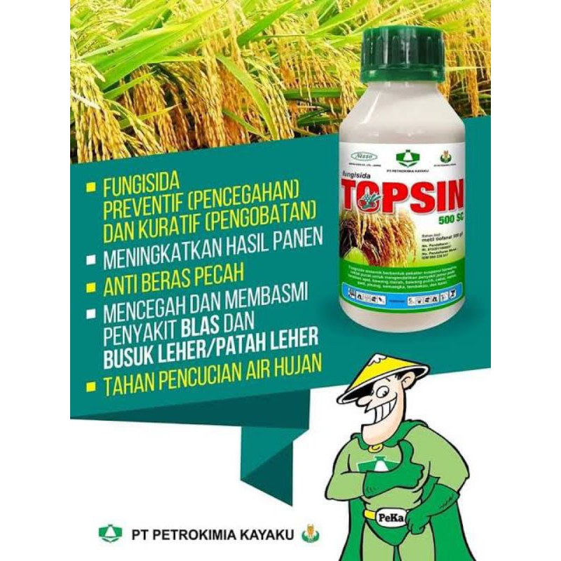 Jual Fungisida Topsin M 500SC - 500ml | Shopee Indonesia