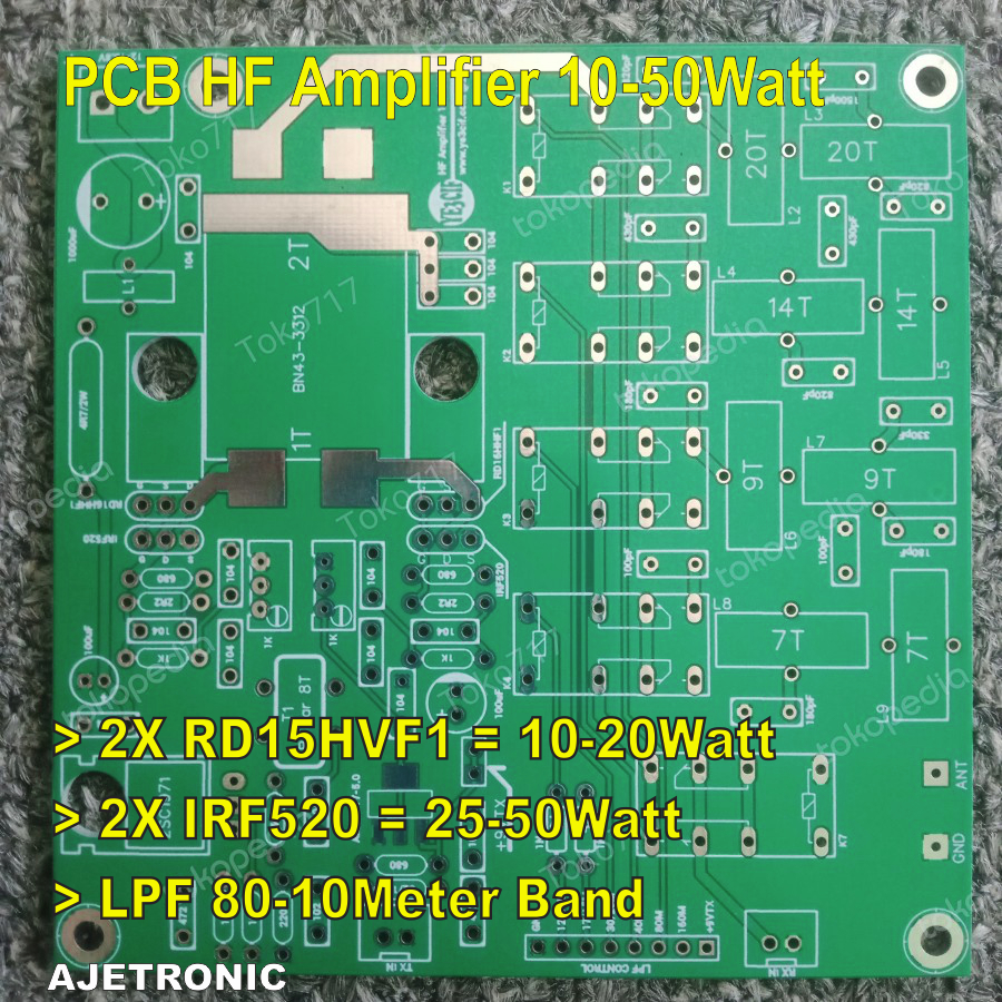 Jual PCB HF Amplifier HF Amplifier 10-50Watt | Shopee Indonesia