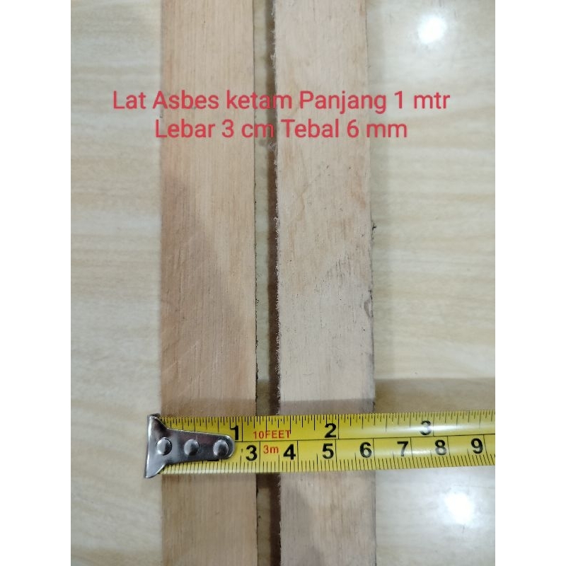 Jual Plat Asbes Kayu Lat 1, 1,2, 1,5 mtr Ketam Bagus | Shopee Indonesia