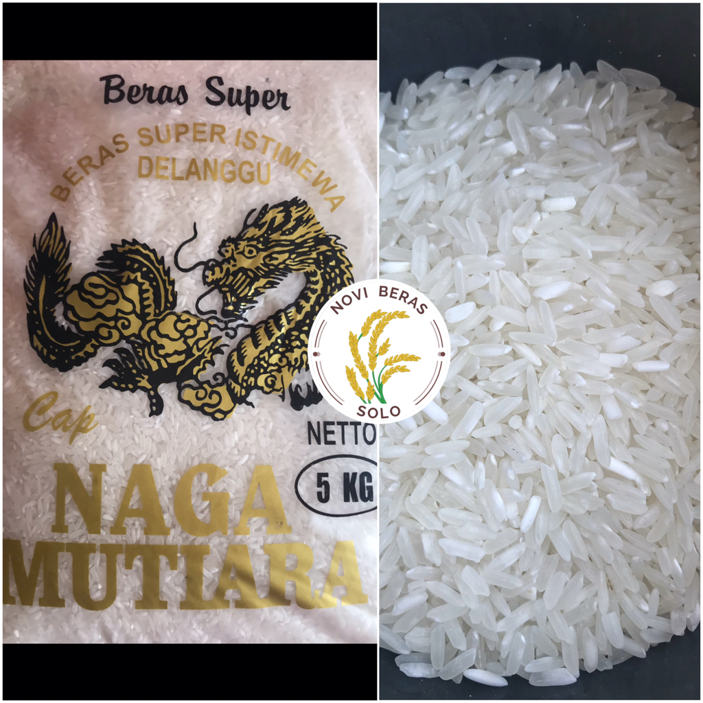 Jual Beras Naga Mutiara Mas 5 kg + BUBBLE WRAP (BERAS PULEN BERAS MURAH ...