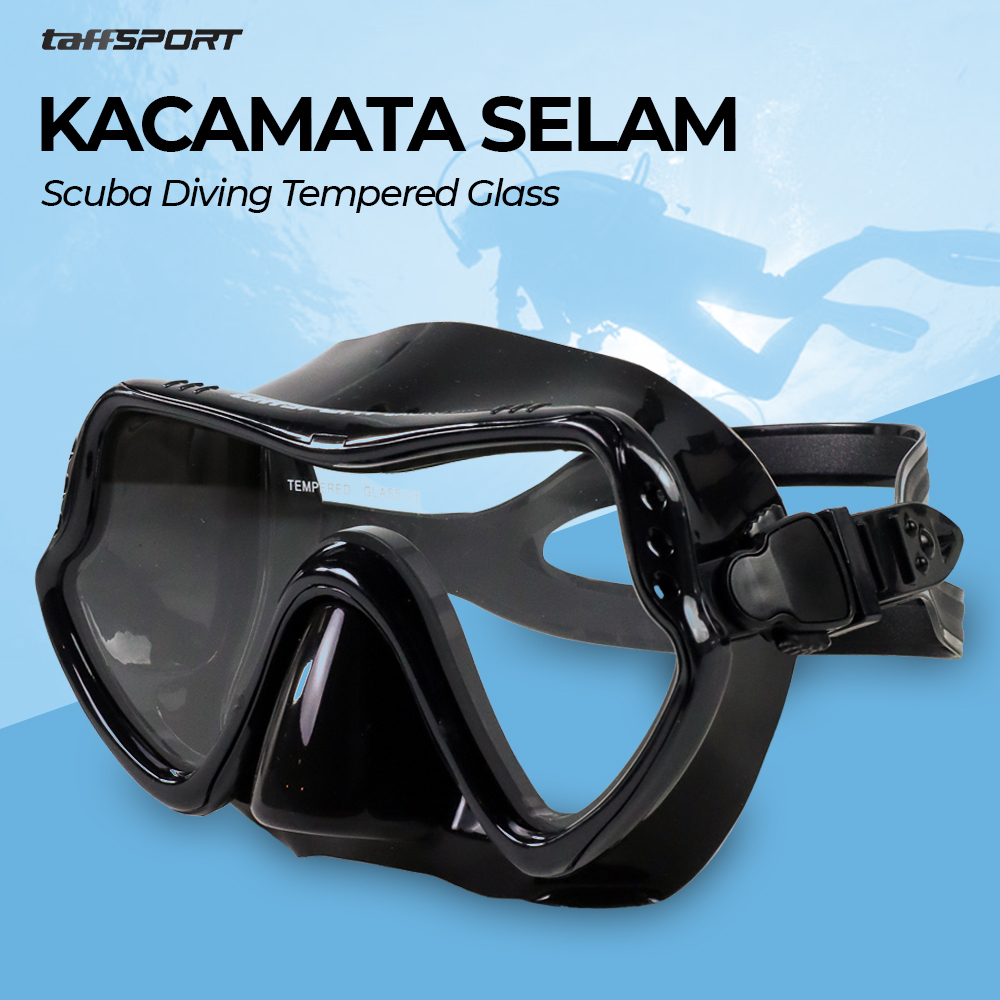 Jual Kacamata Selam Scuba Diving Tempered Glass Snorkling ZACRO 502 ...