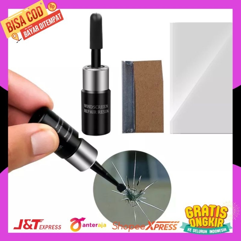 Jual [MJ] Lem Kaca Mobil Retak Tanpa Bekas Lem Kaca Aquarium Retak Kaca Pecah | Shopee Indonesia